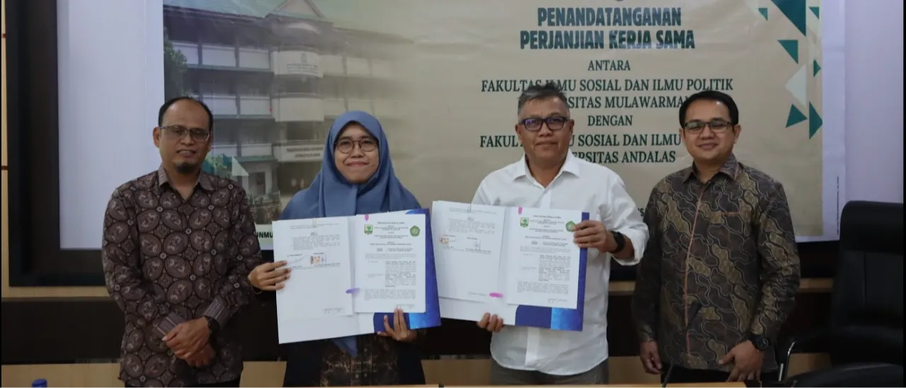 Penandatanganan MoU antara FISIP Unmul dengan FISIP Unand | Fakultas ...